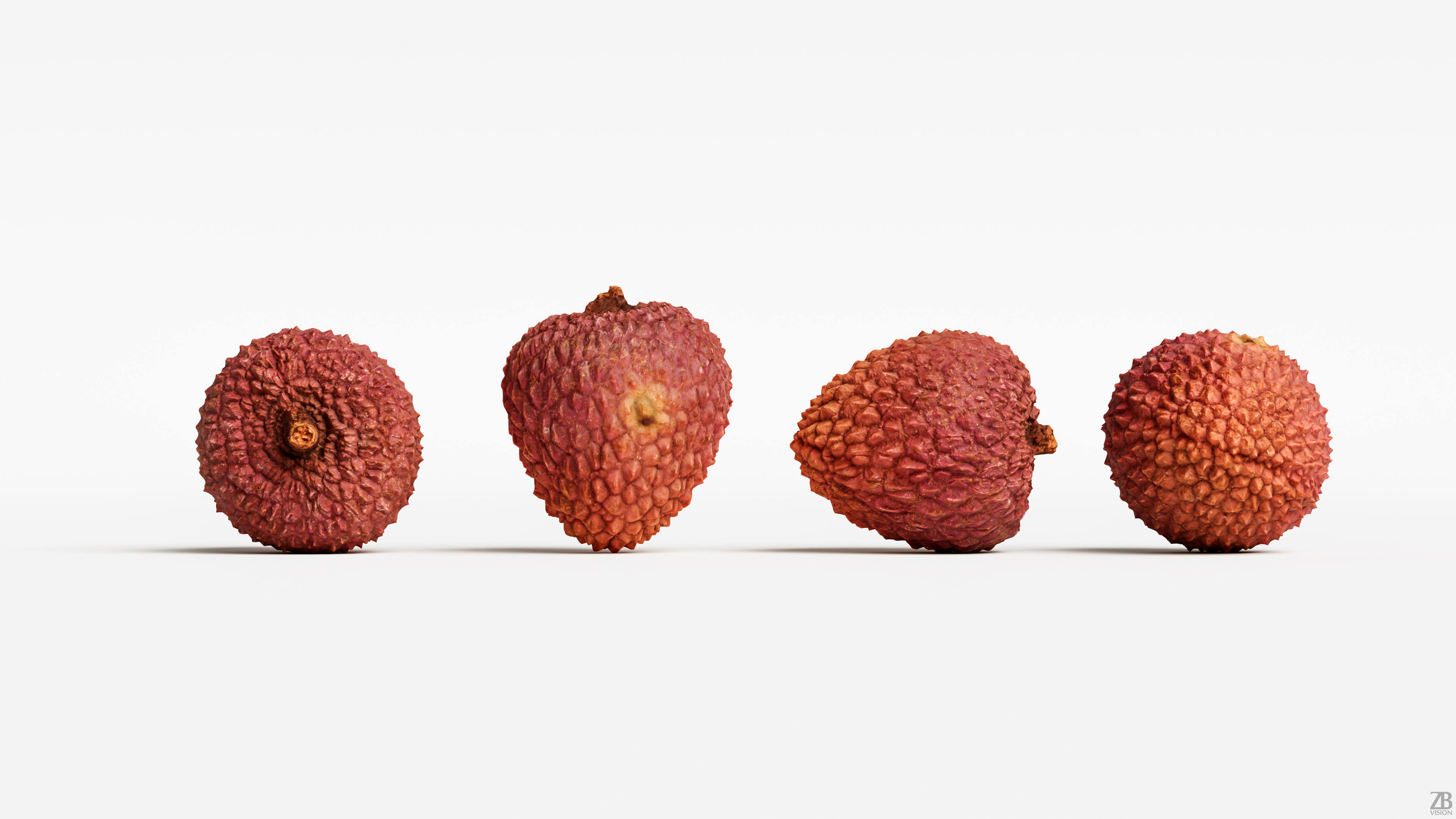Lychee 3D model – ZB-Vision