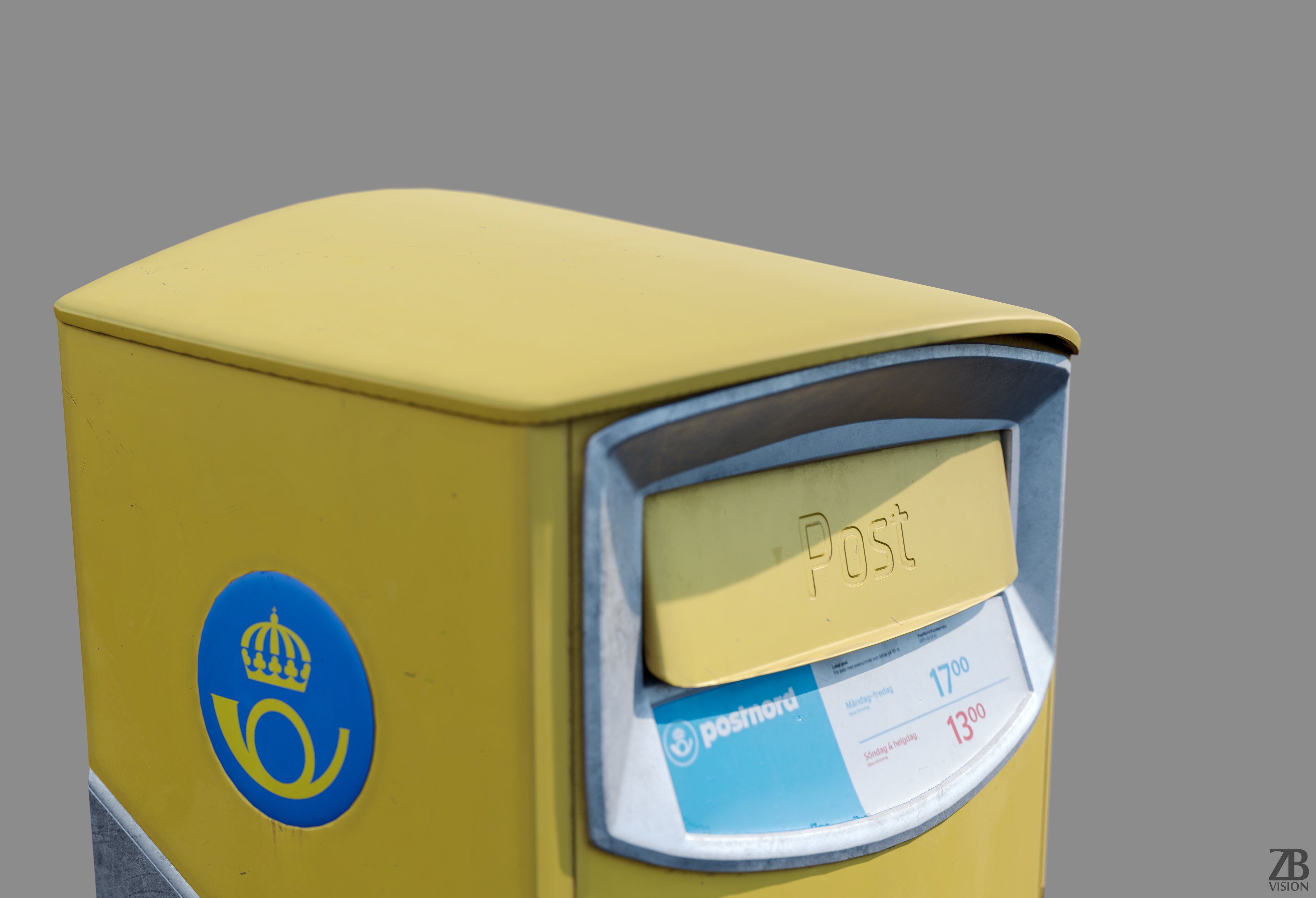 Postnord Mailbox 3D model – ZB-Vision