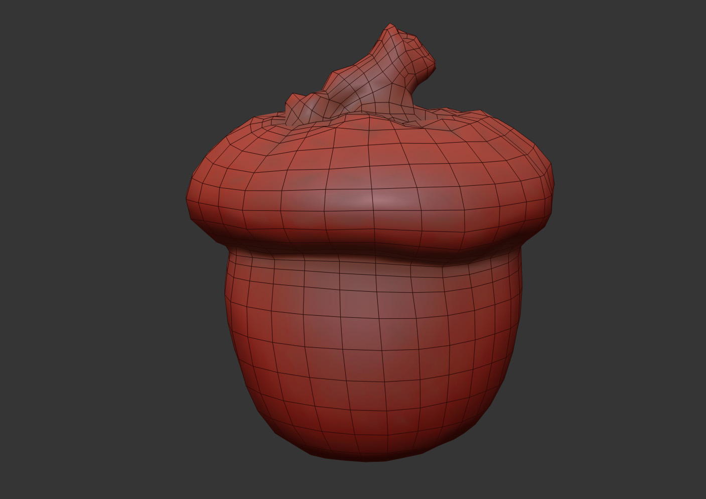 Acorn 3D model – ZB-Vision