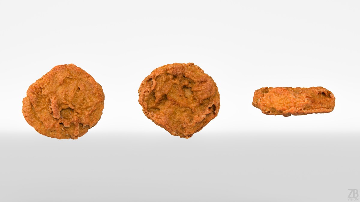 Chicken Nugget 3D model – ZB-Vision