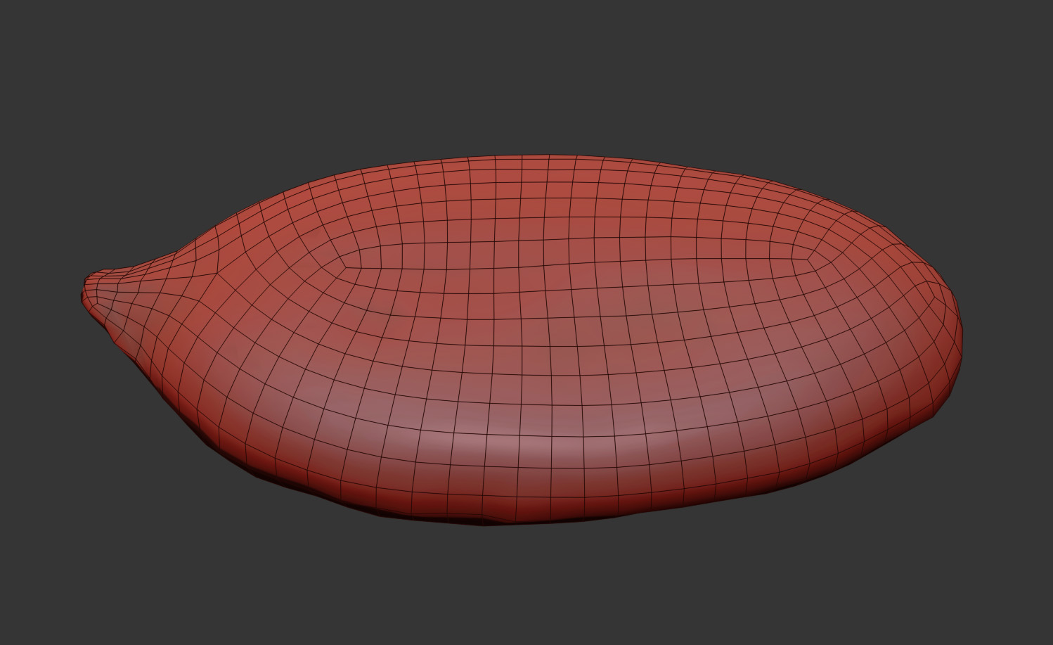 Pumpkin Seed 3D model – ZB-Vision