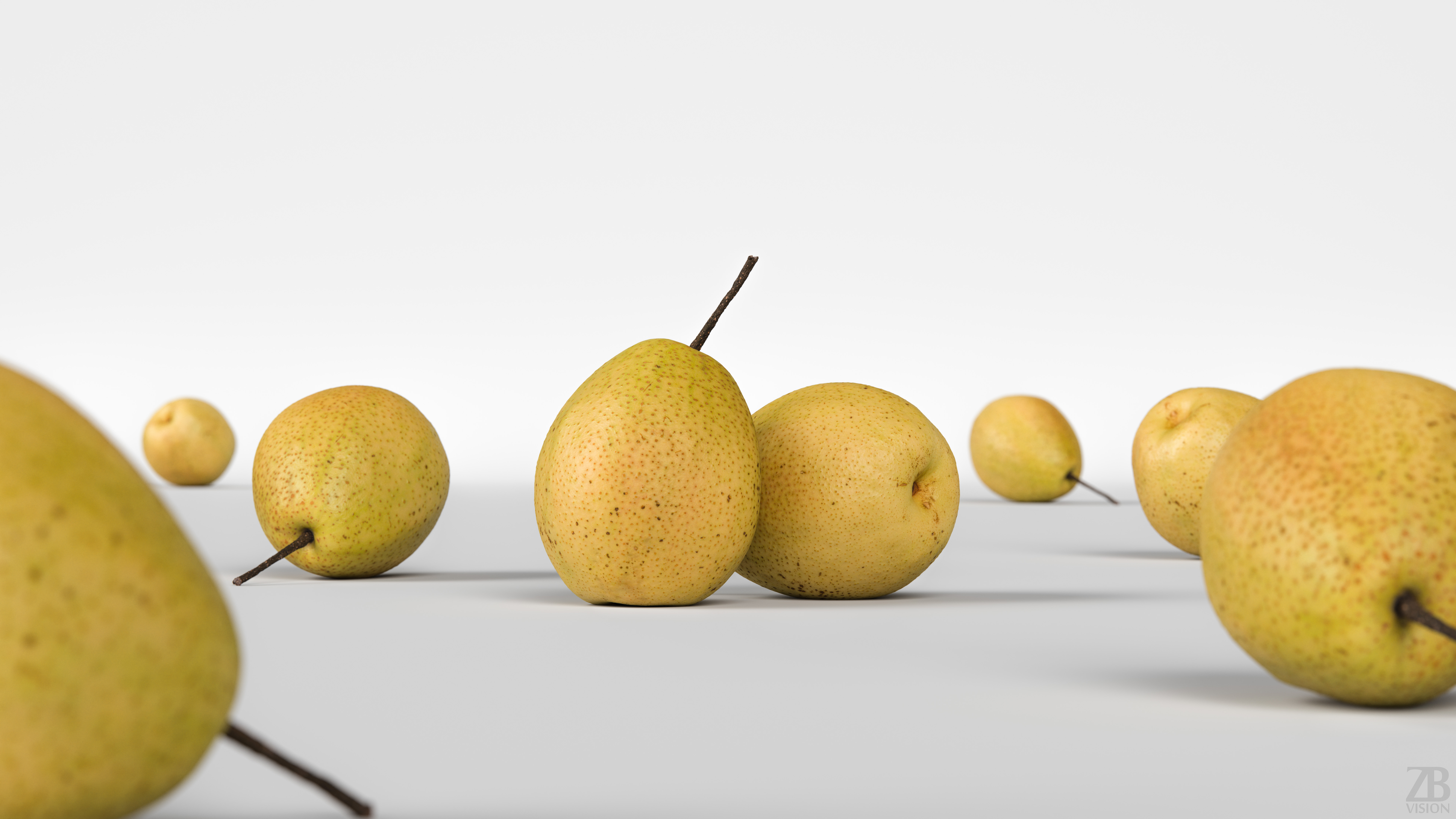Pear 3D model – ZB-Vision