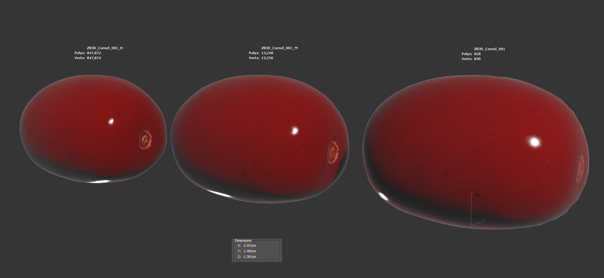 Cornel 3D model – ZB-Vision