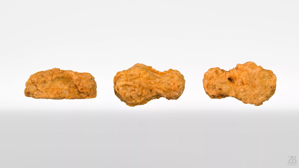 Chicken Nugget 3D model – ZB-Vision