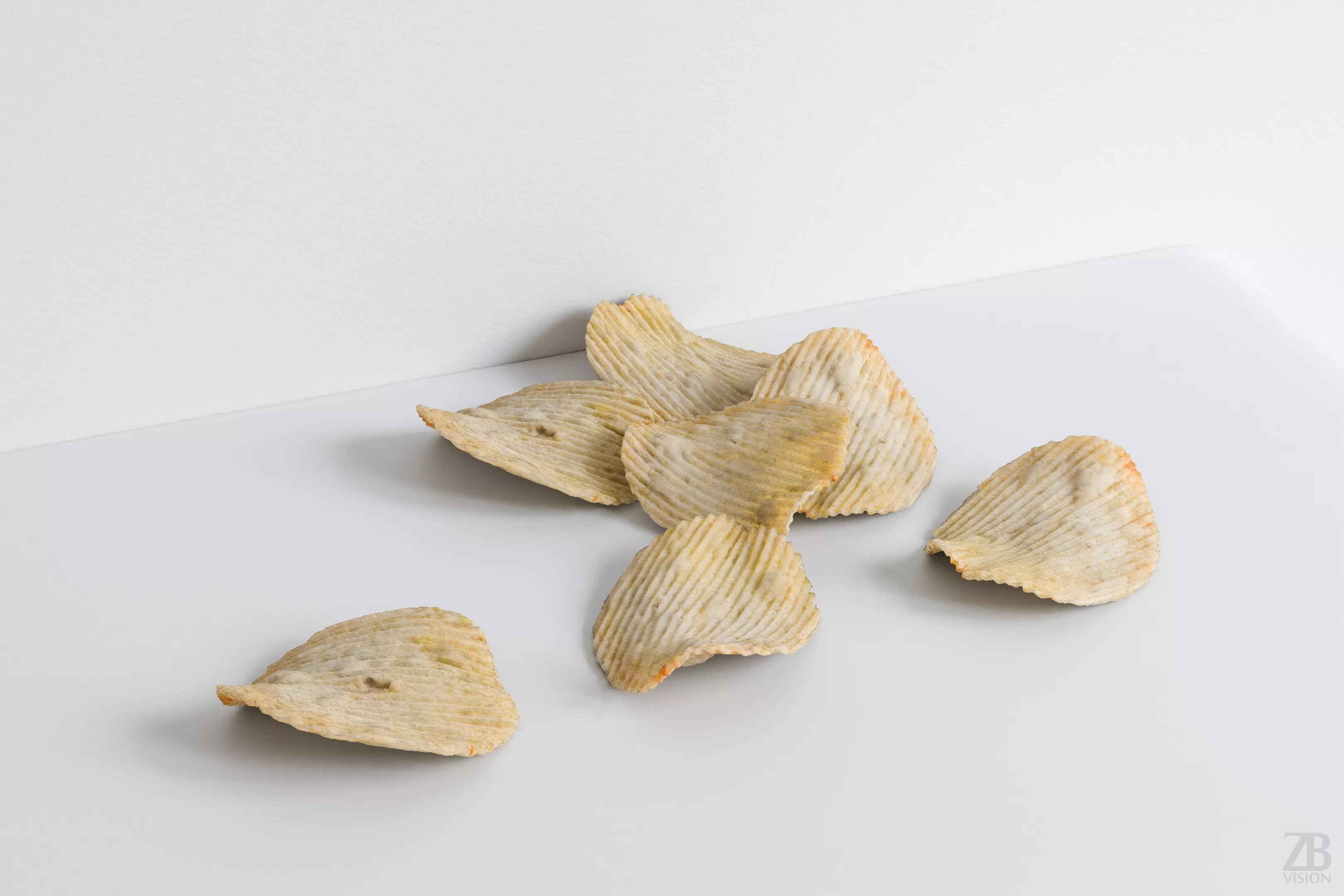 Potato Chip 3D model – ZB-Vision